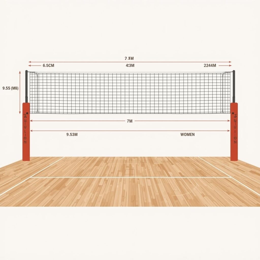 Mens Net Height Volleyball Guide – Official Dimensions & Rules